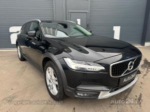 Black Volvo V90 2018 in Tallinn, with an engine capacity of 2.00 L and mileage of 390 thousand km for 13495 €, photo 3 on AUTOMOTO.COM.LV