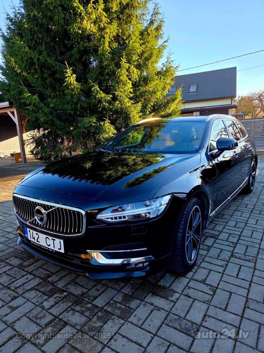 Melns Volvo V90 2018 Tallina, ar dzinēja tilpumu 2.00 L un nobraukumu 147 tūkst. km par 25500 €, foto 1 vietnē AUTOMOTO.COM.LV