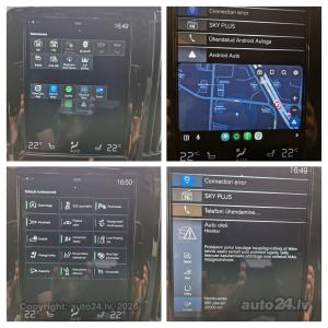 Black Volvo V90 2018 in Tallinn, with an engine capacity of 2.00 L and mileage of 288 thousand km for 15900 €, photo 20 on AUTOMOTO.COM.LV