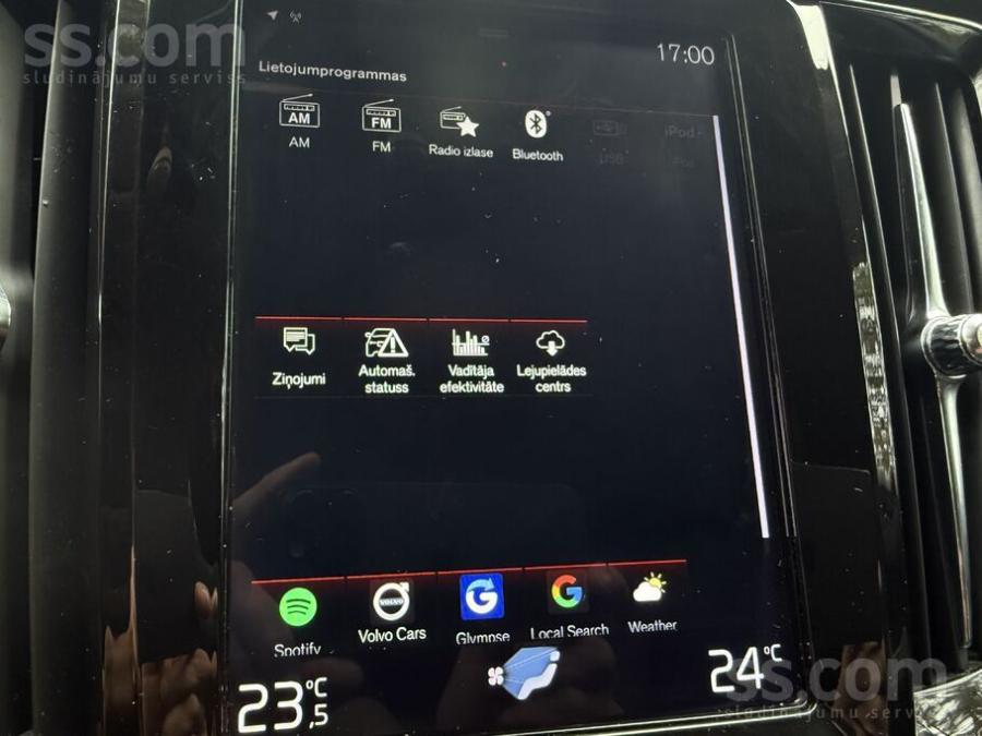 Melns Volvo V90 2018 Rīga, ar dzinēja tilpumu 2.00 L un nobraukumu 164 tūkst. km par 13900 €, foto 19 vietnē AUTOMOTO.COM.LV