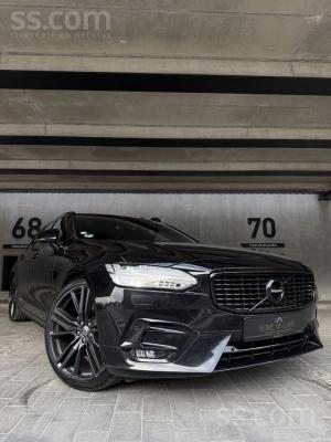Black Volvo V90 2018 in Riga, with an engine capacity of 2.00 L and mileage of 199 thousand km for 22000 €, photo  on AUTOMOTO.COM.LV