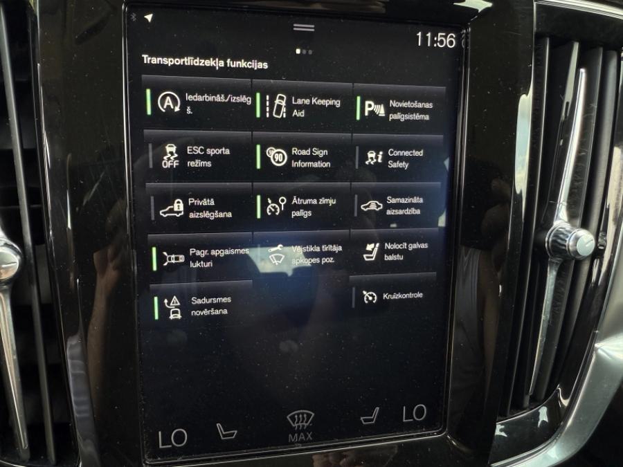 Melns Volvo V90 2018 Rīga, ar dzinēja tilpumu 2.00 L un nobraukumu 242 tūkst. km par 12900 €, foto 14 vietnē AUTOMOTO.COM.LV
