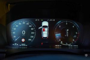 Black Volvo V90 2018 in Vilnius, with an engine capacity of 1.97 L and mileage of 146 thousand km for 22400 €, photo 12 on AUTOMOTO.COM.LV
