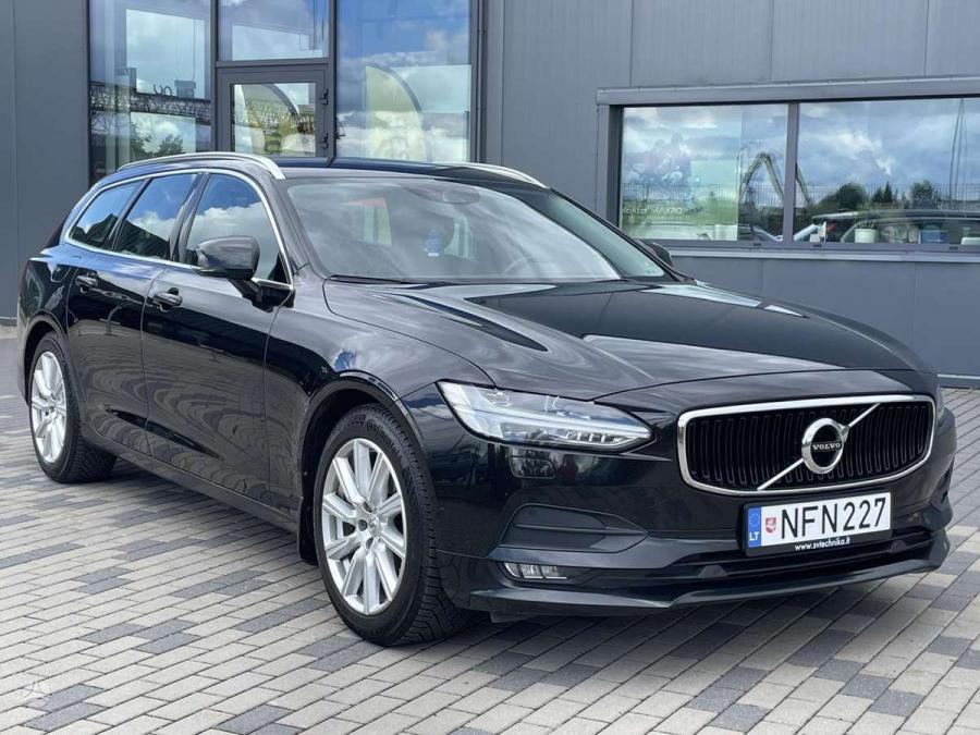 Black Volvo V90 2018 in Siauliai, with an engine capacity of 2.00 L and mileage of 0 thousand km for 11500 €, photo 1 on AUTOMOTO.COM.LV