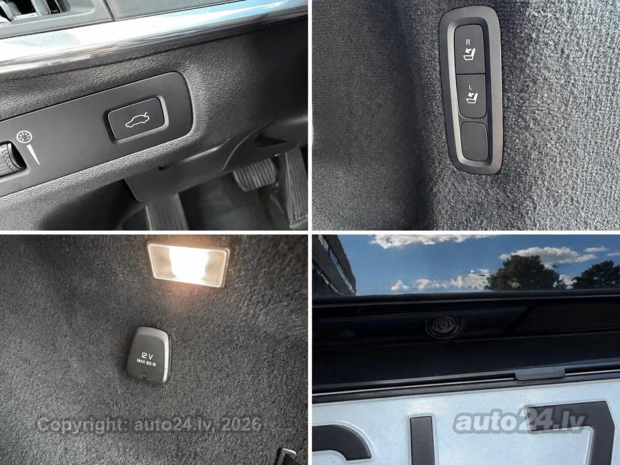 Black Volvo V90 2018 in Tallinn, with an engine capacity of 2.00 L and mileage of 212 thousand km for 14990 €, photo 17 on AUTOMOTO.COM.LV