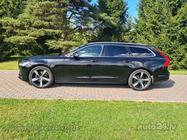 Black Volvo V90 2018 in Tallinn, with an engine capacity of 2.00 L and mileage of 213 thousand km for 16500 €, photo 3 on AUTOMOTO.COM.LV