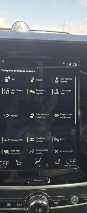 Melns Volvo V90 2018 Šauļi, ar dzinēja tilpumu 1.97 L un nobraukumu 123 tūkst. km par 18900 €, foto 23 vietnē AUTOMOTO.COM.LV