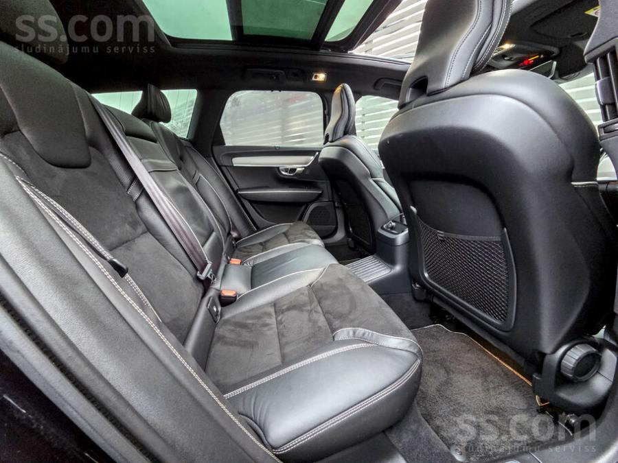 Melns Volvo V90 2019 Rīga, ar dzinēja tilpumu 2.00 L un nobraukumu 110 tūkst. km par 22950 €, foto 11 vietnē AUTOMOTO.COM.LV