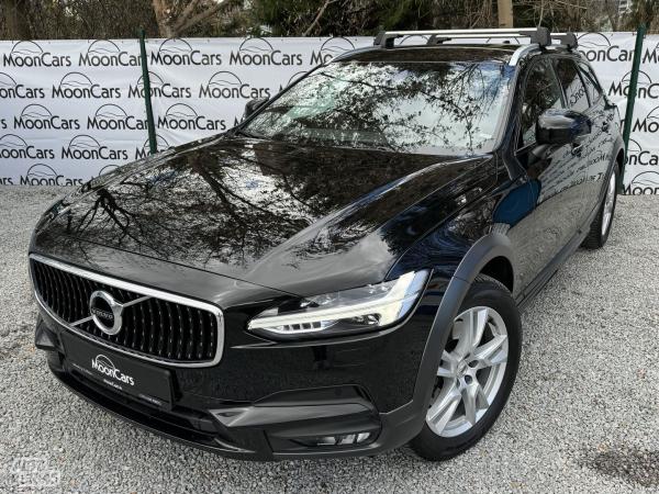 Black Volvo V90 2019 in Vilnius, with an engine capacity of 2.00 L and mileage of 199 thousand km for 21000 €, photo 2 on AUTOMOTO.COM.LV