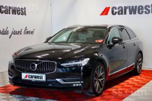 Black Volvo V90 2019 in Riga, with an engine capacity of 2.00 L and mileage of 206 thousand km for 21900 €, photo  on AUTOMOTO.COM.LV