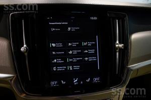 Black Volvo V90 2019 in Riga, with an engine capacity of 2.00 L and mileage of 206 thousand km for 21900 €, photo 19 on AUTOMOTO.COM.LV