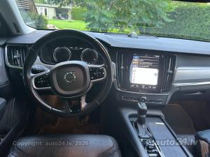 Black Volvo V90 2019 in Tallinn, with an engine capacity of 2.00 L and mileage of 158 thousand km for 27500 €, photo 6 on AUTOMOTO.COM.LV