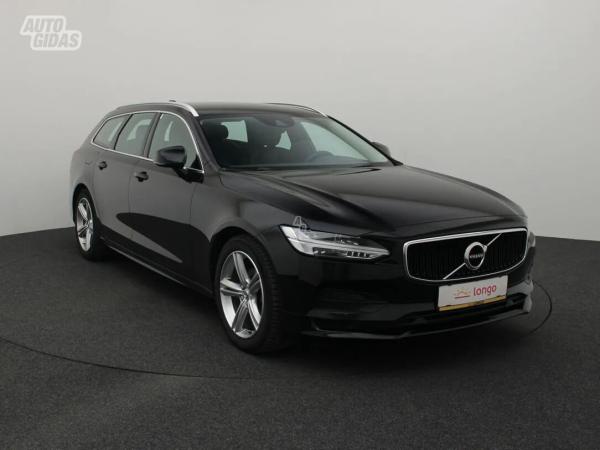 Black Volvo V90 2020 in Vilnius, with an engine capacity of 2.00 L and mileage of 143 thousand km for 20299 €, photo 10 on AUTOMOTO.COM.LV