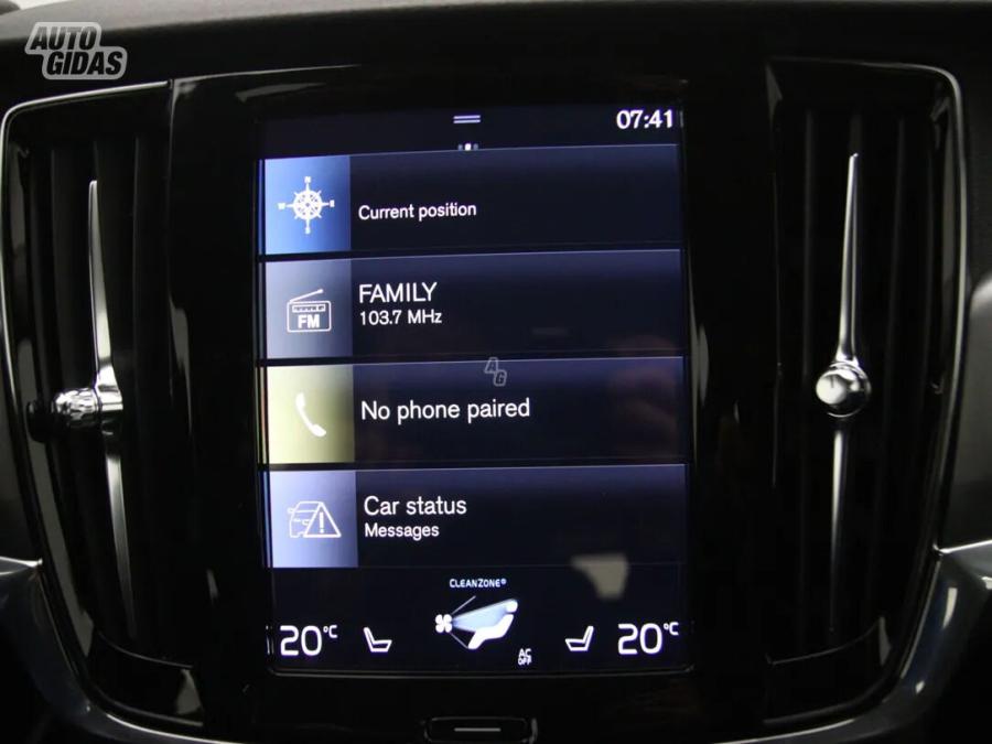 Melns Volvo V90 2020 Viļņa, ar dzinēja tilpumu 2.00 L un nobraukumu 143 tūkst. km par 20299 €, foto 23 vietnē AUTOMOTO.COM.LV