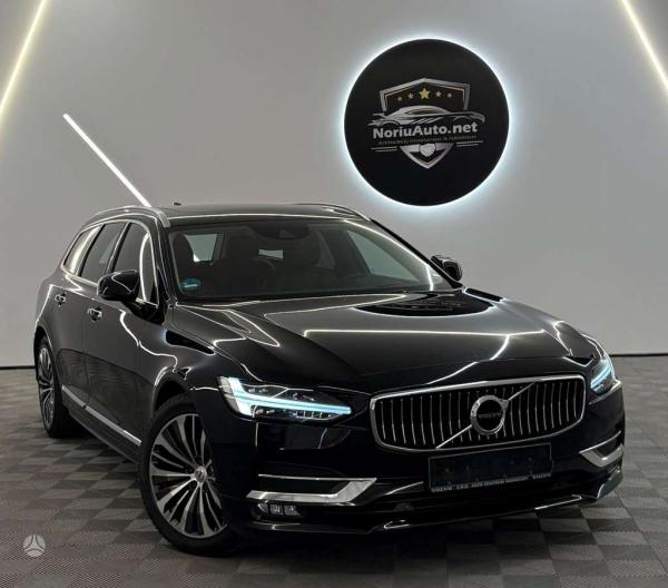 Black Volvo V90 2020 in Marijampole, with an engine capacity of 1.97 L and mileage of 343 thousand km for 14650 €, photo 1 on AUTOMOTO.COM.LV