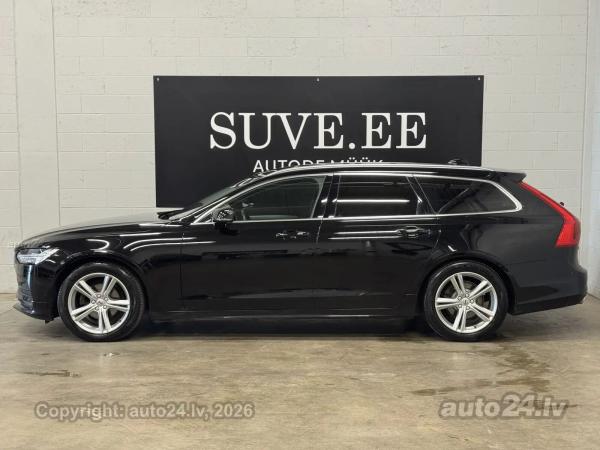 Black Volvo V90 2020 in Tallinn, with an engine capacity of 2.00 L and mileage of 168 thousand km for 23495 €, photo 4 on AUTOMOTO.COM.LV
