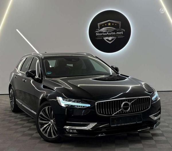 Black Volvo V90 2020 in Marijampole, with an engine capacity of 1.97 L and mileage of 343 thousand km for 14150 €, photo 1 on AUTOMOTO.COM.LV