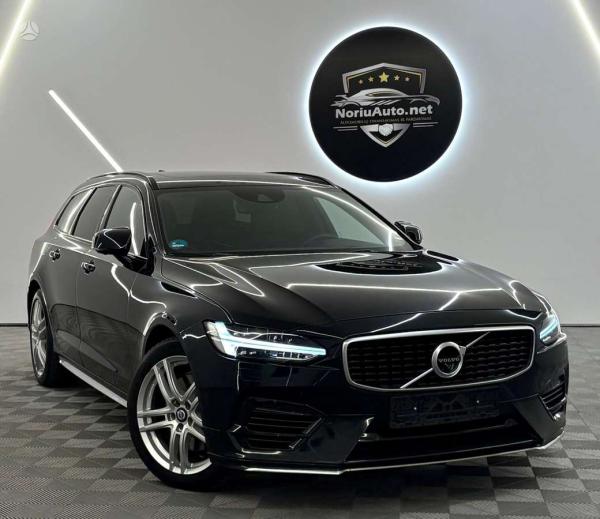 Black Volvo V90 2020 in Marijampole, with an engine capacity of 1.97 L and mileage of 211 thousand km for 22500 €, photo 1 on AUTOMOTO.COM.LV