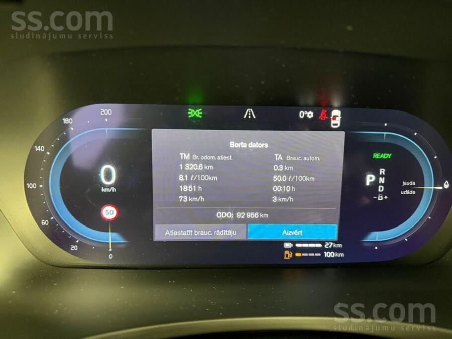 Melns Volvo V90 2021 Rīga, ar dzinēja tilpumu 2.00 L un nobraukumu 93 tūkst. km par 29990 €, foto 11 vietnē AUTOMOTO.COM.LV