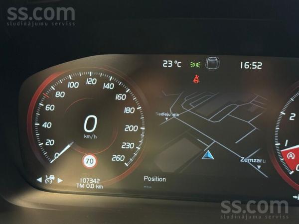 Черный Вольво В90 2021 в Рига, объемом двигателя 2.00 л и пробегом 107 тыс. км за 26990 €, фото 10 на AUTOMOTO.COM.LV