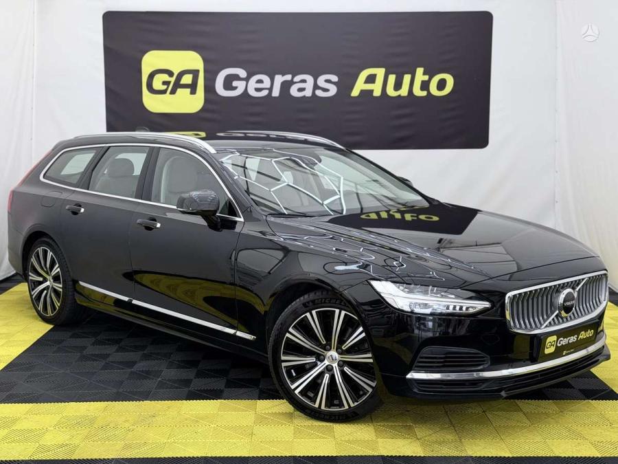 Melns Volvo V90 2021 Viļņa, ar dzinēja tilpumu 1.97 L un nobraukumu 177 tūkst. km par 25990 €, foto 4 vietnē AUTOMOTO.COM.LV