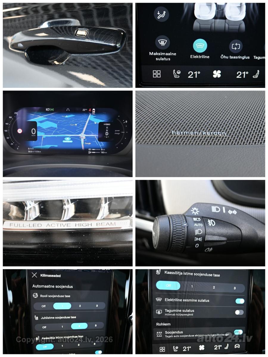 Melns Volvo V90 2022 Tallina, ar dzinēja tilpumu 2.00 L un nobraukumu 140 tūkst. km par 32990 €, foto 16 vietnē AUTOMOTO.COM.LV