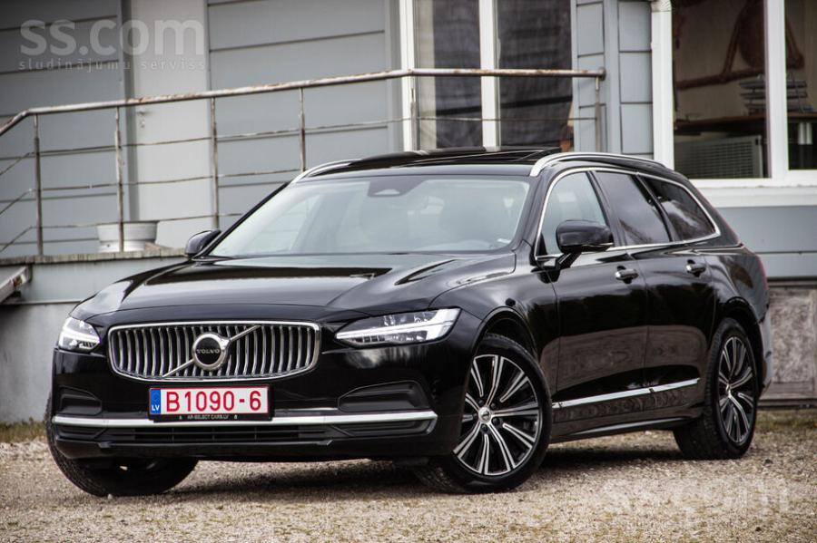 Melns Volvo V90 2022 Tukums, ar dzinēja tilpumu 2.00 L un nobraukumu 194 tūkst. km par 22800 €, foto 1 vietnē AUTOMOTO.COM.LV