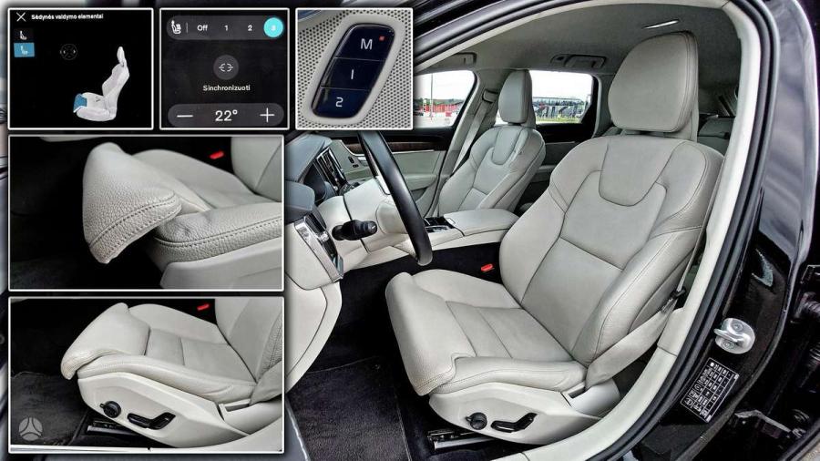 Melns Volvo V90 2022 Viļņa, ar dzinēja tilpumu 1.97 L un nobraukumu 243 tūkst. km par 19100 €, foto 21 vietnē AUTOMOTO.COM.LV