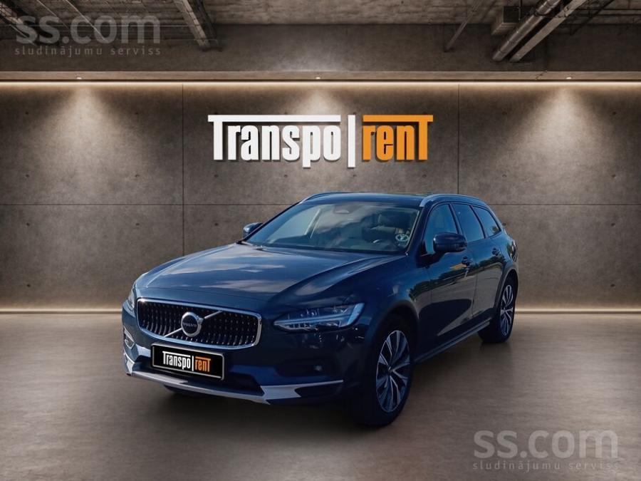 Blue Volvo V90 2023 in Riga, with an engine capacity of 2.00 L and mileage of 42 thousand km for 37900 €, photo 1 on AUTOMOTO.COM.LV