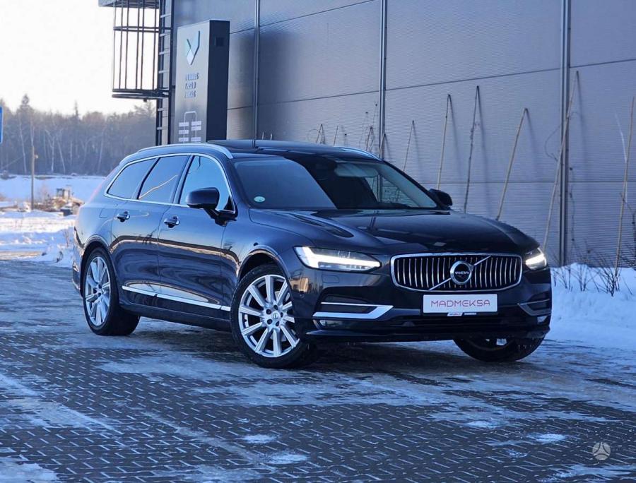 Zils Volvo V90 2016 Viļņa, ar dzinēja tilpumu 2.00 L un nobraukumu 259 tūkst. km par 15250 €, foto 1 vietnē AUTOMOTO.COM.LV