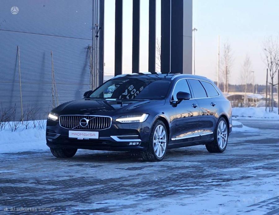 Zils Volvo V90 2016 Viļņa, ar dzinēja tilpumu 2.00 L un nobraukumu 259 tūkst. km par 15250 €, foto 12 vietnē AUTOMOTO.COM.LV
