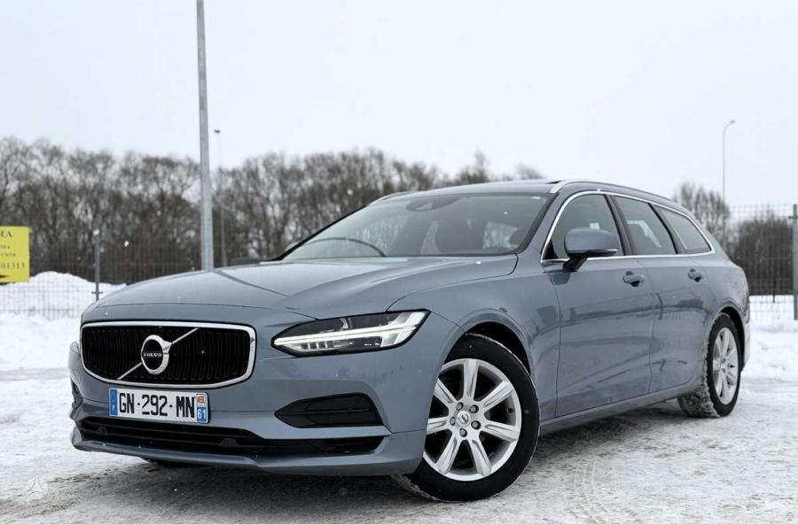 Zils Volvo V90 2017 Tauragė, ar dzinēja tilpumu 2.00 L un nobraukumu 300 tūkst. km par 11400 €, foto 1 vietnē AUTOMOTO.COM.LV