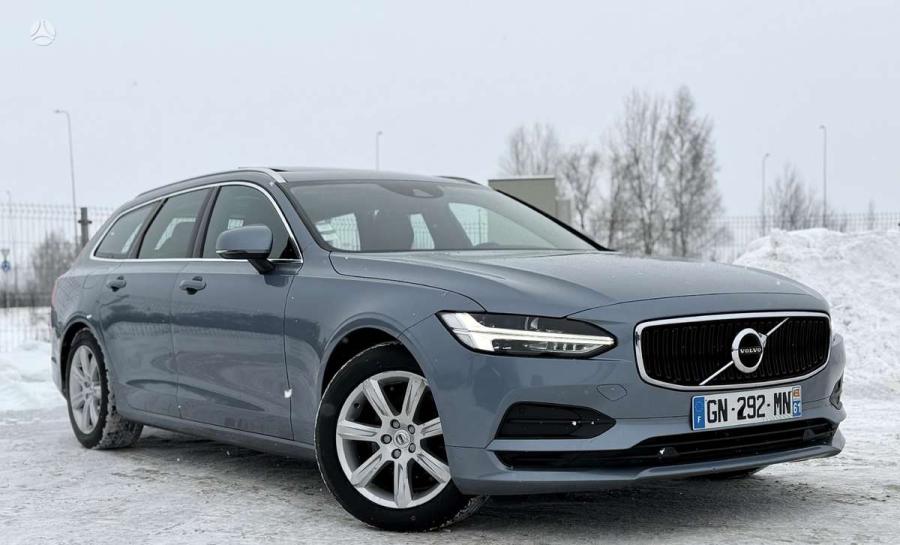 Zils Volvo V90 2017 Tauragė, ar dzinēja tilpumu 2.00 L un nobraukumu 300 tūkst. km par 11400 €, foto 2 vietnē AUTOMOTO.COM.LV