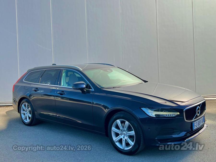 Blue Volvo V90 2017 in Tallinn, with an engine capacity of 2.00 L and mileage of 159 thousand km for 17500 €, photo 5 on AUTOMOTO.COM.LV