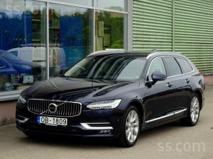 Zils Volvo V90 2017 Rīga, ar dzinēja tilpumu 2.00 L un nobraukumu 283 tūkst. km par 15500 €, foto  vietnē AUTOMOTO.COM.LV