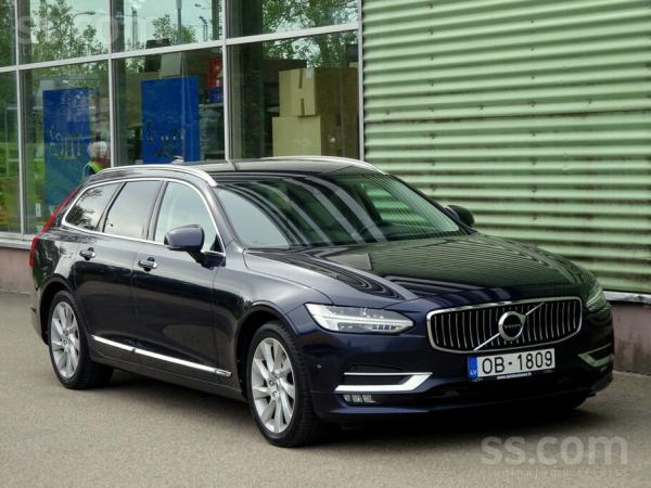 Zils Volvo V90 2017 Rīga, ar dzinēja tilpumu 2.00 L un nobraukumu 283 tūkst. km par 15500 €, foto 3 vietnē AUTOMOTO.COM.LV