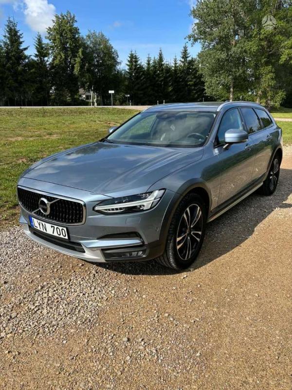 Zils Volvo V90 2017 Klaipėda, ar dzinēja tilpumu 1.97 L un nobraukumu 266 tūkst. km par 17400 €, foto 1 vietnē AUTOMOTO.COM.LV