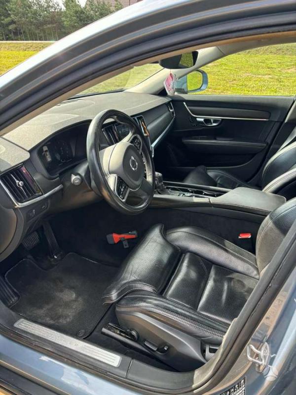 Zils Volvo V90 2017 Klaipėda, ar dzinēja tilpumu 1.97 L un nobraukumu 266 tūkst. km par 17400 €, foto 9 vietnē AUTOMOTO.COM.LV