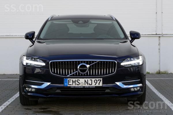 Zils Volvo V90 2017 Rīga, ar dzinēja tilpumu 2.00 L un nobraukumu 181 tūkst. km par 13700 €, foto 1 vietnē AUTOMOTO.COM.LV