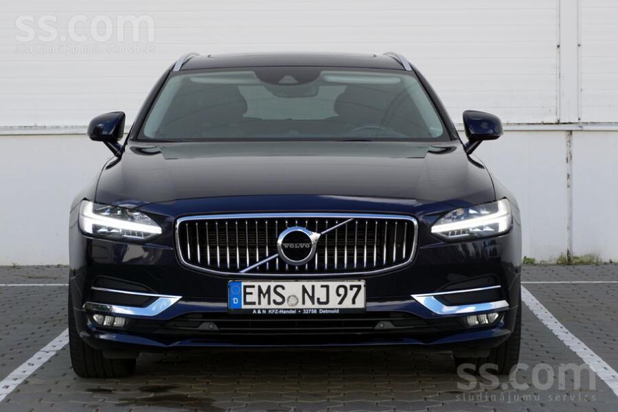 Zils Volvo V90 2017 Rīga, ar dzinēja tilpumu 2.00 L un nobraukumu 181 tūkst. km par 13700 €, foto 1 vietnē AUTOMOTO.COM.LV