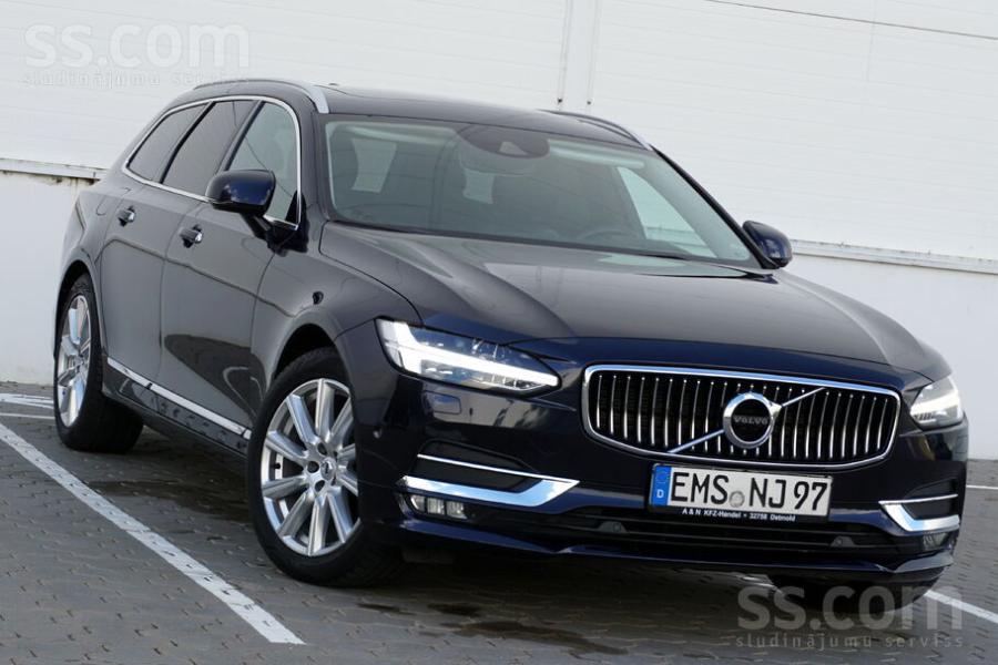 Zils Volvo V90 2017 Rīga, ar dzinēja tilpumu 2.00 L un nobraukumu 181 tūkst. km par 13700 €, foto 4 vietnē AUTOMOTO.COM.LV