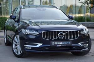 Blue Volvo V90 2017 in Vilnius, with an engine capacity of 1.97 L and mileage of 240 thousand km for 16999 €, photo 4 on AUTOMOTO.COM.LV