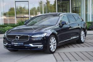 Blue Volvo V90 2017 in Vilnius, with an engine capacity of 1.97 L and mileage of 240 thousand km for 16999 €, photo 6 on AUTOMOTO.COM.LV
