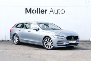 Blue Volvo V90 2017 in Riga, with an engine capacity of 2.00 L and mileage of 261 thousand km for 13950 €, photo 3 on AUTOMOTO.COM.LV