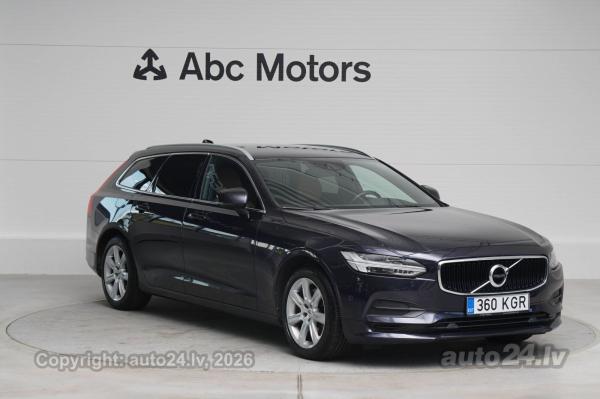 Blue Volvo V90 2017 in Tallinn, with an engine capacity of 2.00 L and mileage of 217 thousand km for 15390 €, photo 4 on AUTOMOTO.COM.LV