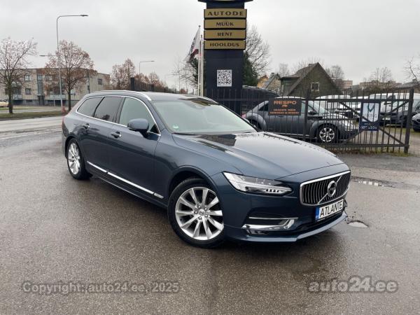 Blue Volvo V90 2018 in Tartu, with an engine capacity of 2.00 L and mileage of 236 thousand km for 18000 €, photo 1 on AUTOMOTO.COM.LV
