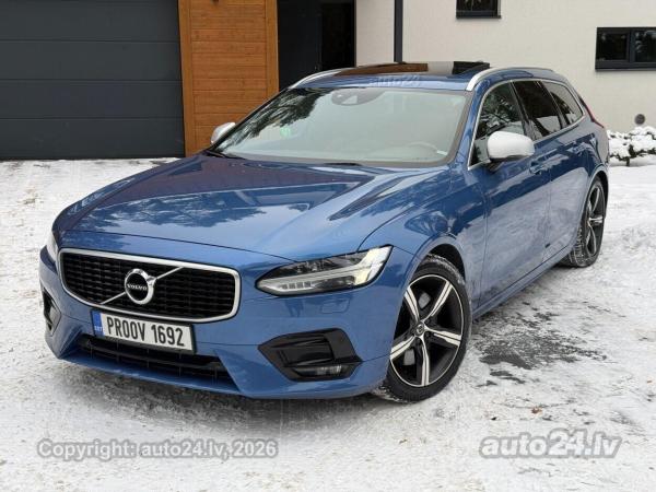 Blue Volvo V90 2018 in Parnu, with an engine capacity of 2.00 L and mileage of 256 thousand km for 18000 €, photo 1 on AUTOMOTO.COM.LV