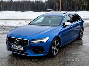 Blue Volvo V90 2018 in Parnu, with an engine capacity of 2.00 L and mileage of 256 thousand km for 19900 €, photo  on AUTOMOTO.COM.LV