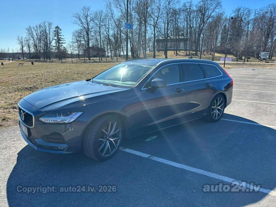 Zils Volvo V90 2018 Tallina, ar dzinēja tilpumu 2.00 L un nobraukumu 134 tūkst. km par 20999 €, foto 1 vietnē AUTOMOTO.COM.LV