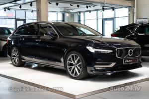 Blue Volvo V90 2018 in Tallinn, with an engine capacity of 2.00 L and mileage of 224 thousand km for 19900 €, photo  on AUTOMOTO.COM.LV